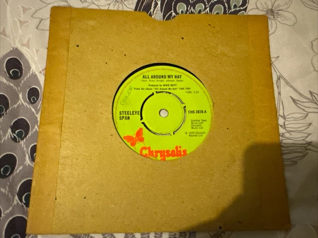 STEELEYE SPAN ALL Around My Hat 7" vinyle simple EUR 4,96 - PicClick FR