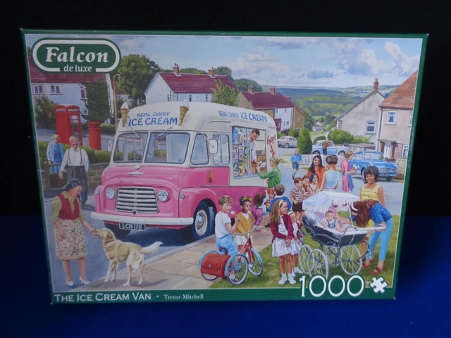 FALCON THE ICE Cream Van 1000 piece jigsaw puzzle good used condition ...