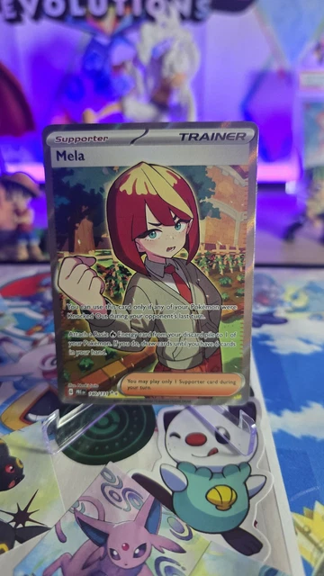 POKÉMON TCG - Mela 140/131 Prismatic Evolutions Trainer English Full ...