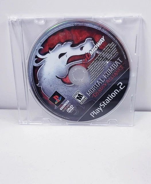 MORTAL KOMBAT DEADLY Alliance PS2 (Sony PlayStation 2, 2002) Disc Only ...