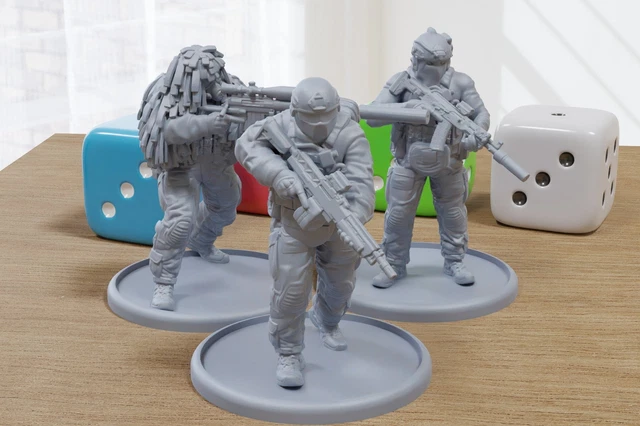 APEX GROUP ELITE Operatives - Modern Wargaming Miniatures for Tabletop ...