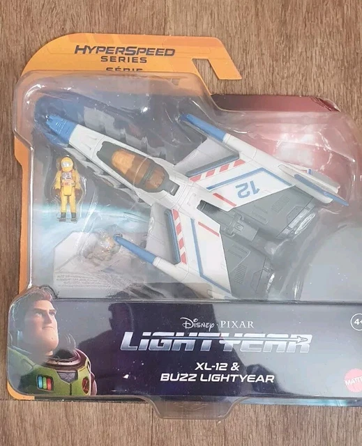 DISNEY PIXAR LIGHTYEAR Hyperspeed Series XL-12 & Buzz Lightyear Brand ...