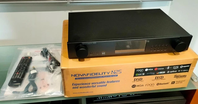 NOVAFIDELITY N25 NETWORK Music Player (EX DISPLAY) SRP £1350 £699.00 ...