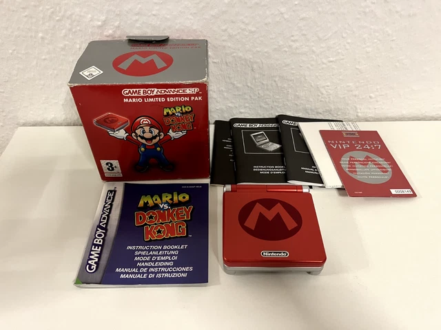 NINTENDO GAMEBOY ADVANCE SP - Mario Limited Edition Pak EUR 299,99 ...