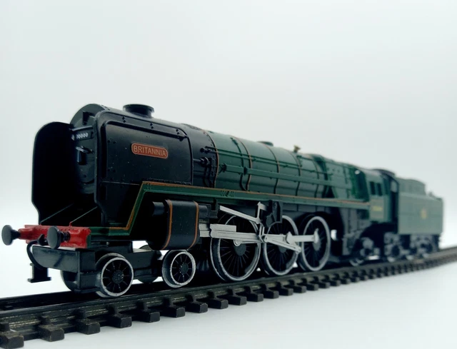 OO GAUGE 1:76 Scale British Railways 7MT Britannia Steam Locomotive ...
