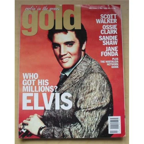 ELVIS PRESLEY GOLD Magazine May 1994 Elvis Presley Cover With More ...