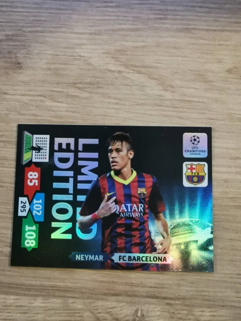 NEYMAR JR., PANINI UEFA Champions League 2013-14, "Limited Edition" FC Barcelona EUR 25,00 ...