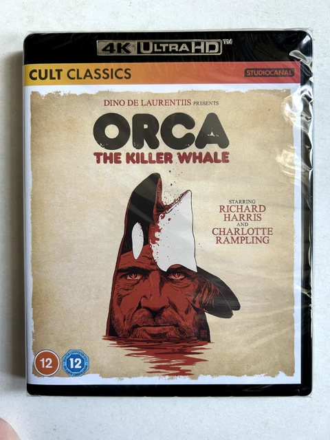 ORCA THE KILLER Whale 4k Ultra HD Blu-Ray Richard Harris Brand New Sealed £18.39 - PicClick UK