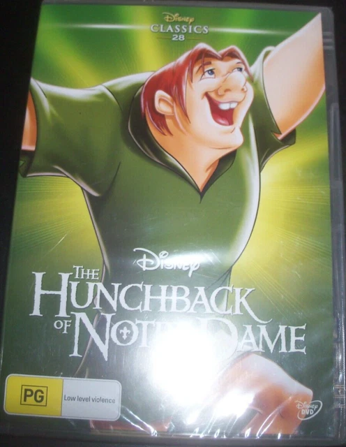 THE HUNCHBACK OF Notre Dame (Australia Region 4) Walt Disney DVD - New ...