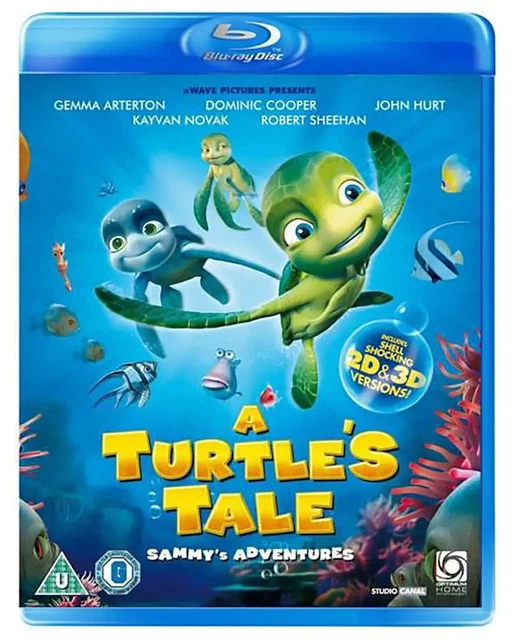 A TURTLE'S TALE Sammy's Adventure Blu-Ray + Dvd New Sealed 2 Disc ...