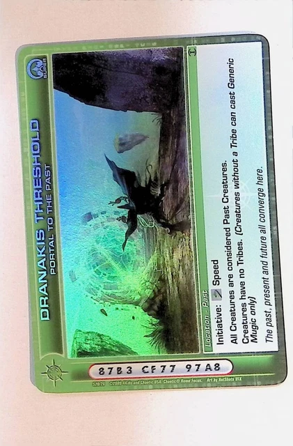 CHAOTIC DRANAKIS THRESHOLD Portal to the Past TCG CCG (*) $13.97 ...