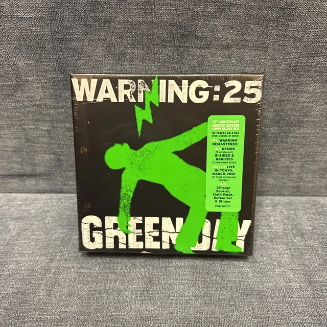 GREEN DAY: WARNING (25th Anniversary Deluxe Box Set Edition) 4CD BOX ...