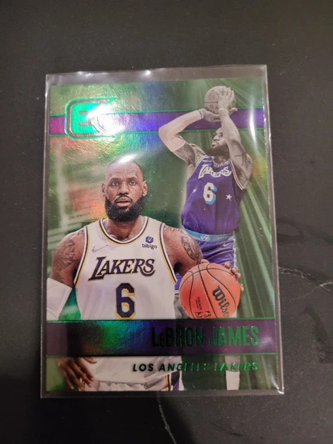 2020-21 PANINI CHRONICLES Basketball LeBron James carte d'insertion ...