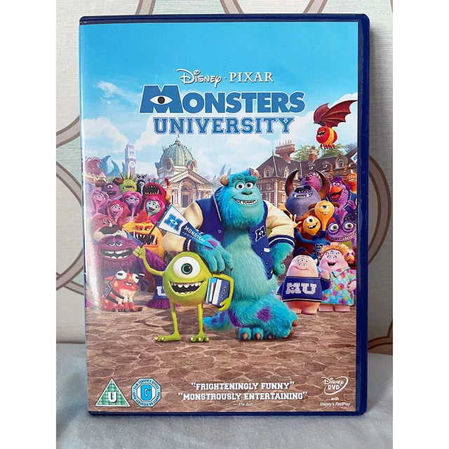 Walt Disney Dvd Monsters University 2013 Pixar Dan Scanlon Goodman