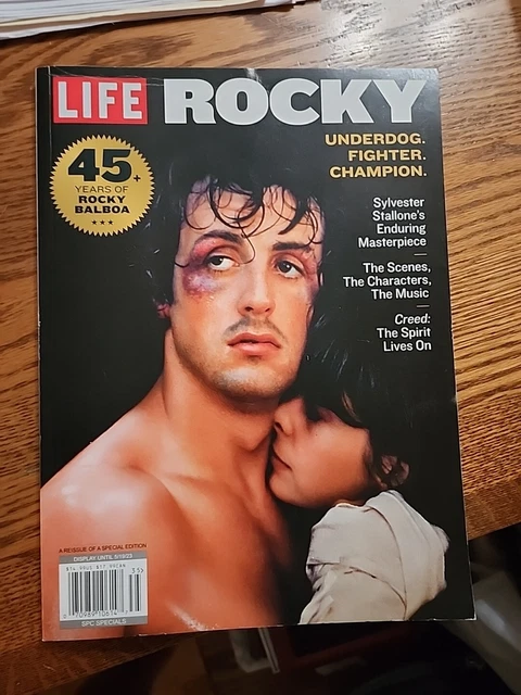 LIFE MAGAZINE ROCKY 45+ Years of Rocky Balboa Reissue Special Edition ...