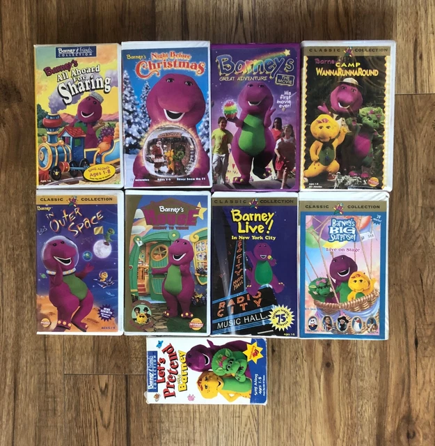 BARNEY VHS LOT of 7 $19.99 - PicClick CA