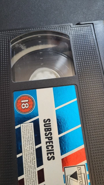 SUBSPECIES - VHS - Big box / Ex-rental - EV Entertainment In Video £19. ...