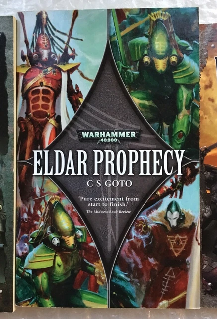 BLACK LIBRARY WARHAMMER 40k Books - Warrior Brood, Elder Prophecy ...