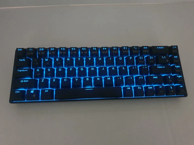 RK ROYAL KLUDGE RK68 Wireless Mechanical Keyboard BLACK, Blue Light ...