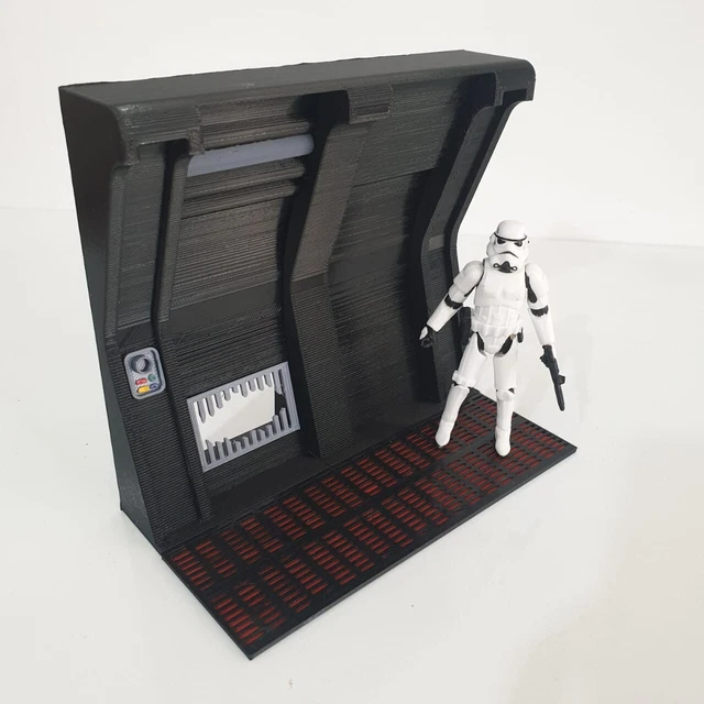DEATH STAR CELL Block Diorama for 3.75 in (1:18) Scale Action Figure £ ...
