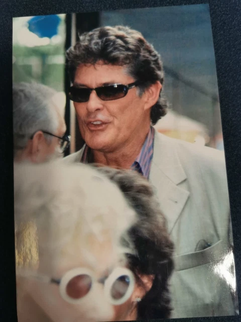 DAVID HASSELHOFF BAYWATCH Knight Rider Foto Photo 10x15cm EUR 50,00 ...