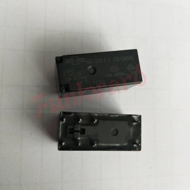 SONG CHUAN 507N-2F-C 220/240VAC Purpose Relay 12A 277VAC 8-Pin x2PCS # ...
