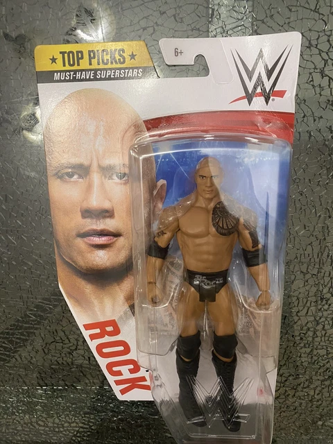 MATTEL WWE DWAYNE THE ROCK Johnson Actionfigur EUR 27,32 - PicClick DE