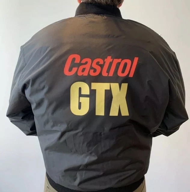 ALAN PARTRIDGE TONY Hayers Funeral Castrol GTX Bomber £90.00 - PicClick UK