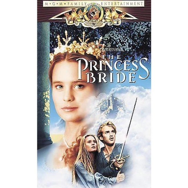 THE PRINCESS BRIDE (VHS, 1998, Clam Shell Case Family Entertainment ...