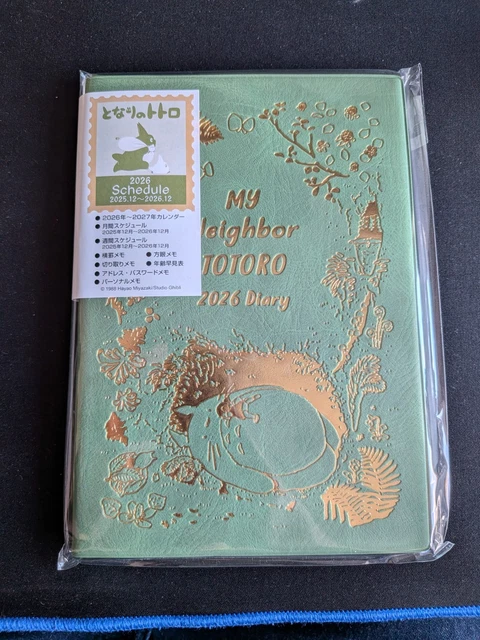 MY NEIGHBOR TOTORO - Studio Ghibli 2026 Planner Schedule Diary £30.00 ...