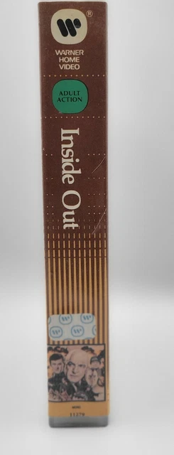 INSIDE OUT (VHS 1985) Warner Bros. Telly Savalas, James Mason, Robert ...