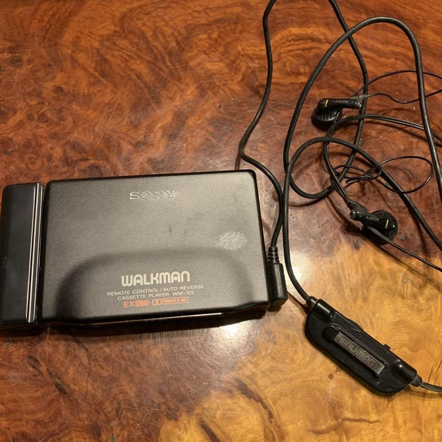 SONY WALKMAN REMOTE Control Auto Reverse Cassette Player WM-702 Junk As ...