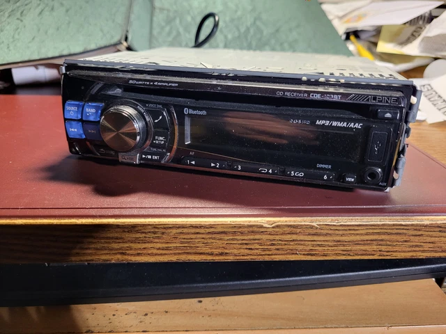 ALPINE AUTORADIO BLUETOOTH® CD RECEIVER / USB AND iPod® CONTROLLER CDE ...