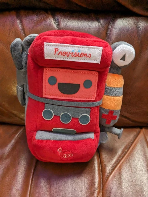 RARE TEAM FORTRESS 2 RED talking dispenser plush. Low battery, does not ...