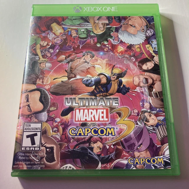 ULTIMATE MARVEL VERSUS vs Capcom 3 III Xbox One XB1 $55.00 - PicClick CA