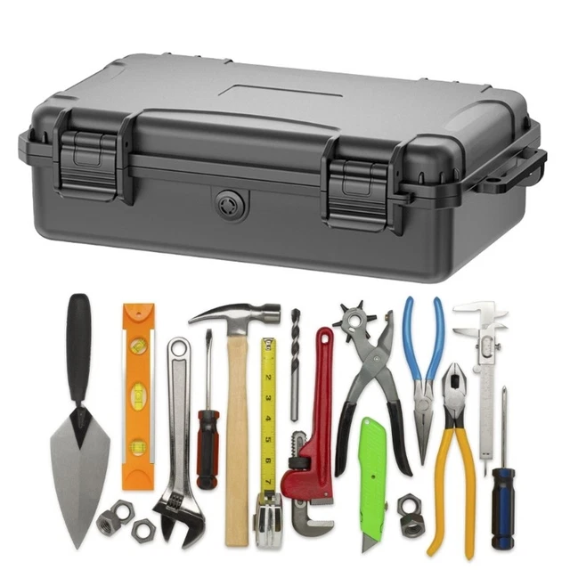 TOOL CASE PLASTIC Tool Box Portable Suitcase Parts Box For Equipment ...