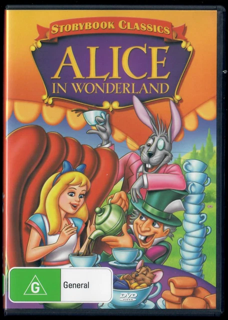 ALICE IN WONDERLAND DVD Storybook Classics $7.49 - PicClick AU