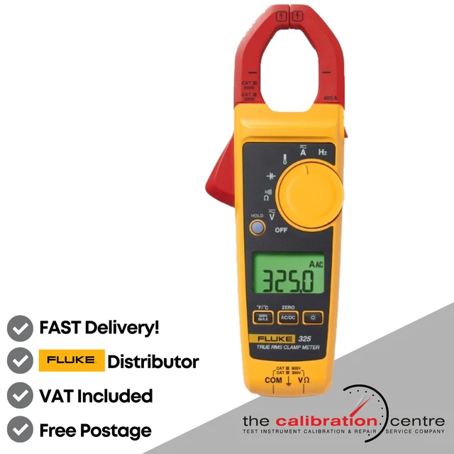 GENUINE FLUKE 325 True RMS TRMS Digital CLAMP METER £217.20 - PicClick UK