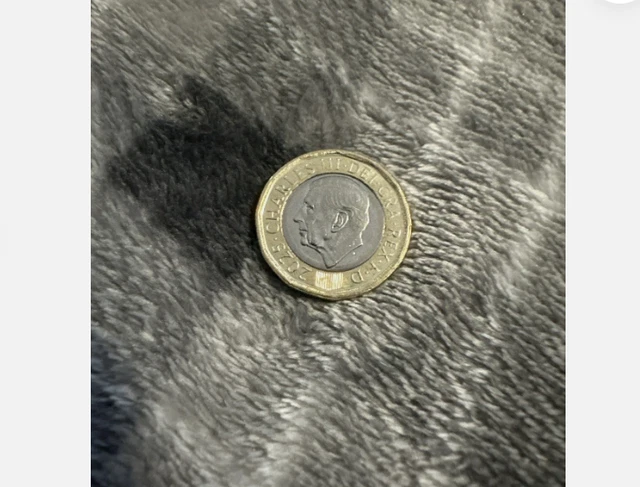 RARE £1 BEE coin 2025 King Charles Printing Error ( 1 OF 1 ...