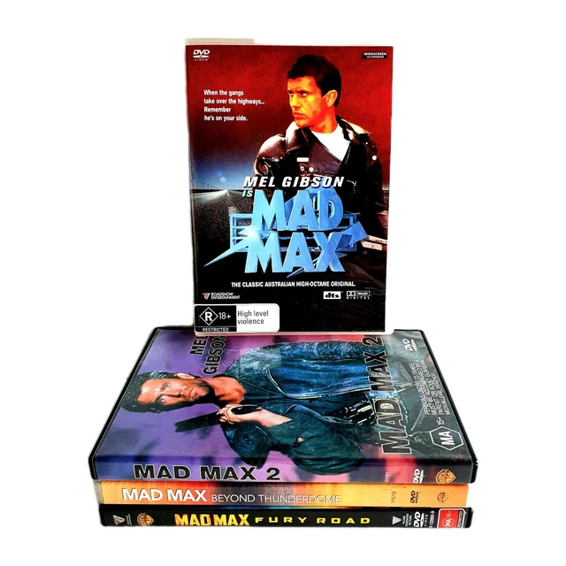 MAD MAX COMPLETE Movie Series 1-4 DVD Australian Classics, Mel Gibson ...