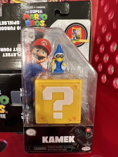 2023 SUPER MARIO Bros Movie KAMEK 1” Figure Question Block Jakks ...