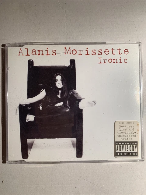 ALANIS MORISSETTE - Ironic (CD, 1996) 4 TRK £4.20 - PicClick UK