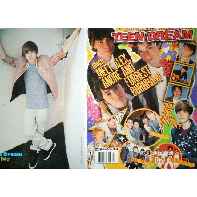 ALEX ANDRE & FORREST BURNHAM teen dream JUSTIN BIEBER cody simpson ...