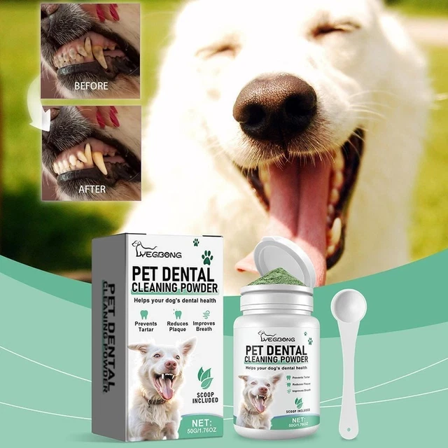 .TEETH-CLEANING POWDER FOR Dogs 、Dental Cleaning Powder For Pets Tartar ...