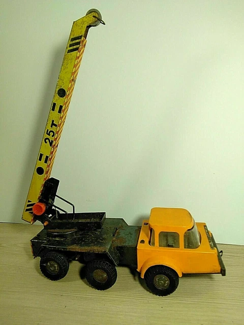 RARE JOUET SOVIÉTIQUE vintage. machine-grue. Original. années 1970 EUR ...