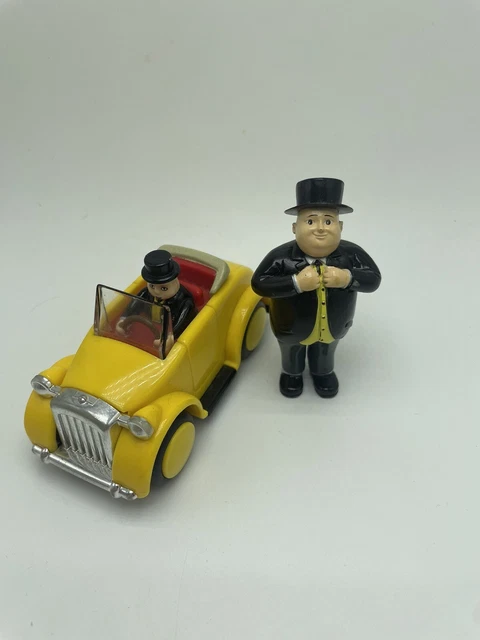 THOMAS THE TANK Engine Fat Controller Figure& Fat Controller Yellow Car ...