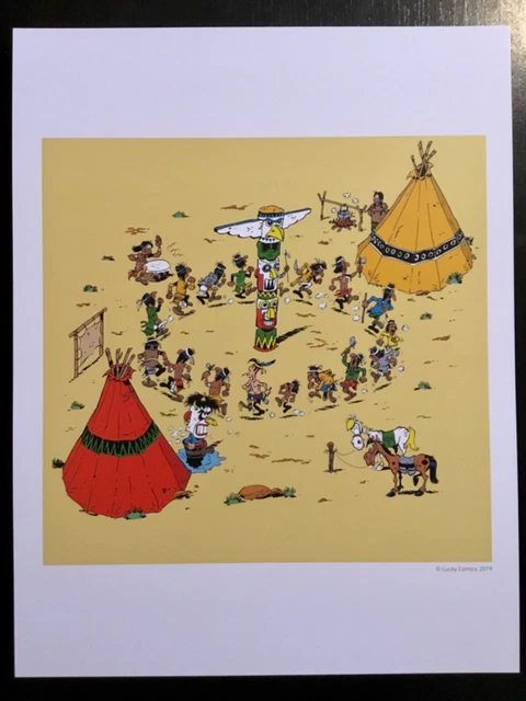 EX LIBRIS / dessin / illustration LUCKY LUKE par Morris (BD) EUR 9,99 ...