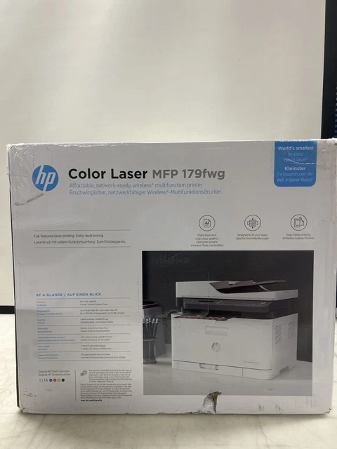 HP COLOR LASER MFP 179fwg Multifunktions-Farblaserdrucker, Drucken ...