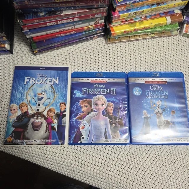 DISNEY FROZEN DVD/BLU-RAY Bundle £13.32 - PicClick UK