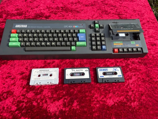 AMSTRAD CPC 464 Micro Computer 1980's - Stripped, Cleaned, Tested ...